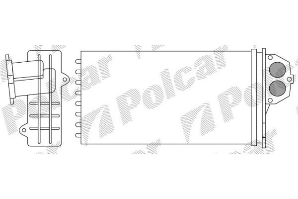 Grejač kabine Peugeot 206, Citroen Xsara Picasso
