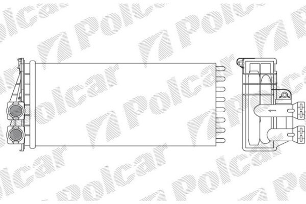 Grejač kabine Peugeot 3008 08-