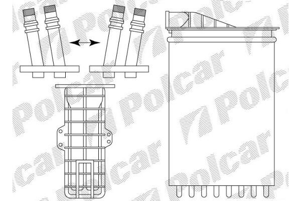 Grejač kabine Renault Espace III 97-02