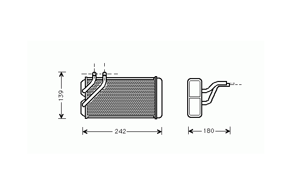 Grejač kabine Rover/MG 200 89-96