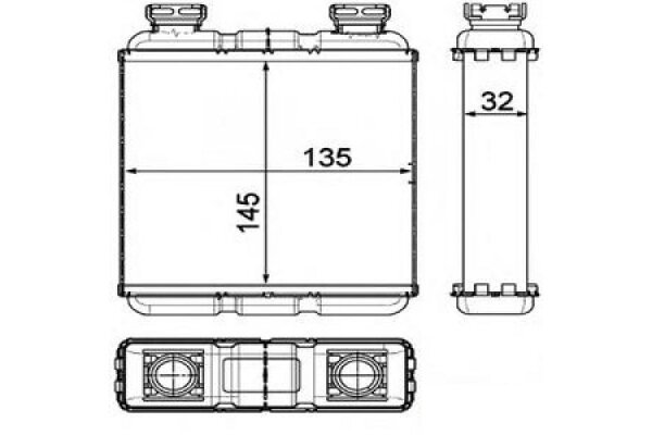 Grejač kabine Smart Fortwo 07-