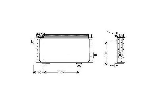 Hladnjak olja Renault Safrane 92-