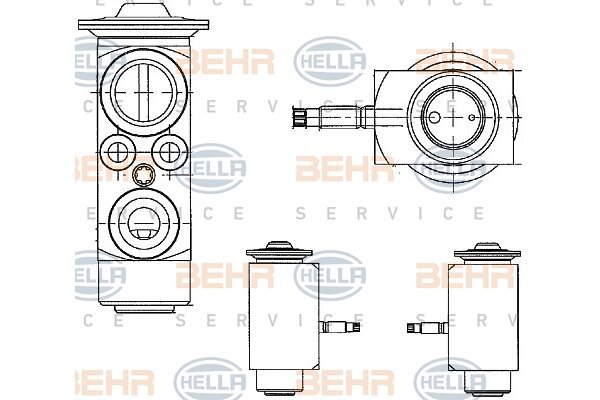 Ekspanzioni ventil Volvo S80 06-