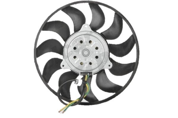 Ventilator bez okvira 133423U4 - Audi A4 00-04, 280 mm