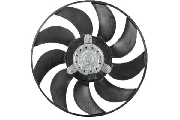 Ventilator bez okvira 604123U4X - Nissan, Opel, Renault, 385 mm