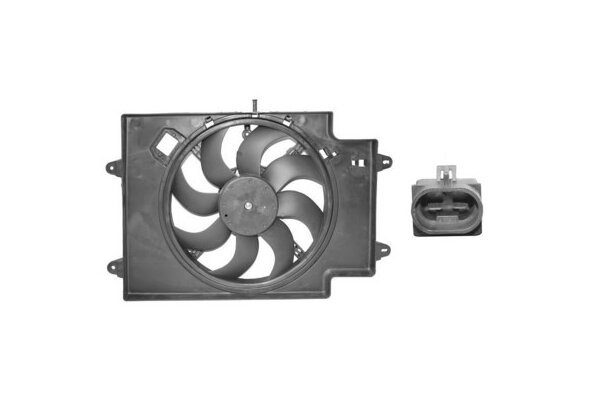 Ventilator hladnjaka Alfa Romeo 147 00- 1.9 JTD 380mm