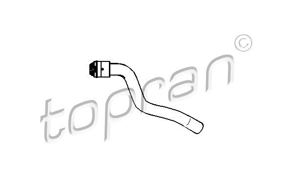 Fleksibilna cev hladnjaka grejanja Opel Zafira 05- 1.6