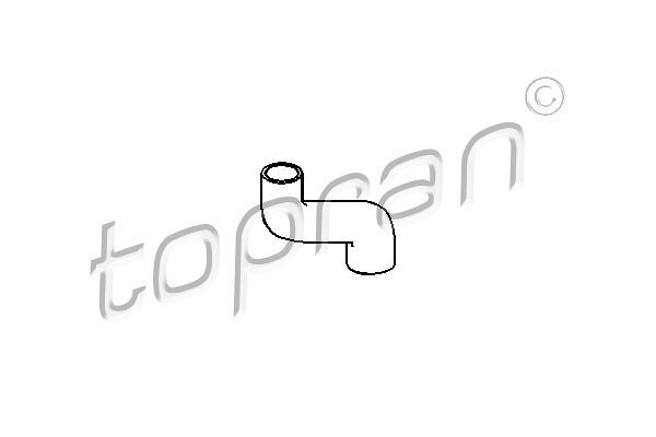 Fleksibilna cev hladnjaka vode Opel Calibra 90-97