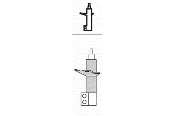 Prednji amortizer S010256G - Fiat