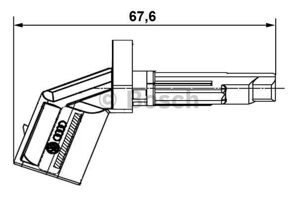 ABS senzor Audi R8 10-