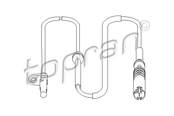 ABS senzor BMW X5 99-07