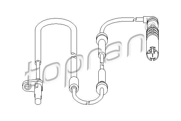 ABS senzor BMW X5 99-07