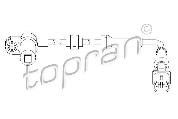 ABS senzor Opel Meriva 03-10