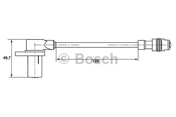 ABS senzor Porsche 911 (996) 97-05