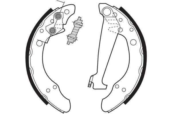 Čeljust kočiona 163944 - Audi, Seat, Škoda, Volkswagen