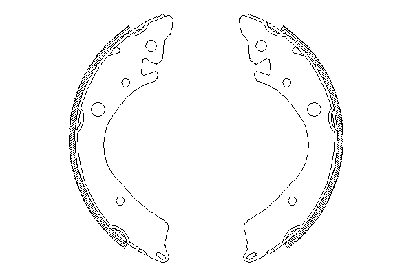 Čeljust kočiona S72-1050 - Honda