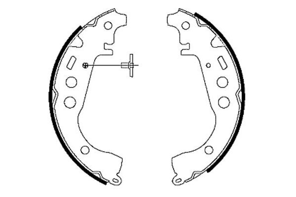 Čeljust kočiona S72-1085 - Toyota