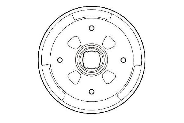 Kočioni bubanj S73-1039 - Kia