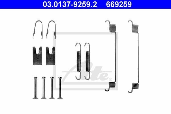 Komplet za obnavljanje čeljusti kočnica Ford Street Ka 03-05
