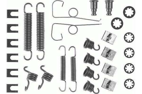 Komplet za obnovu kočionih čeljusti Alfa Romeo 33 83-94