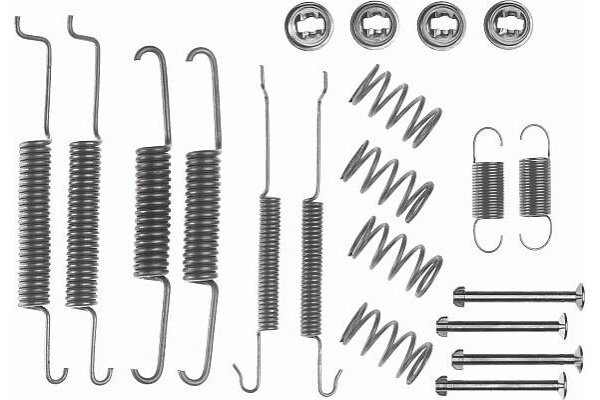 Komplet za obnovu kočionih čeljusti Audi A2 00-05