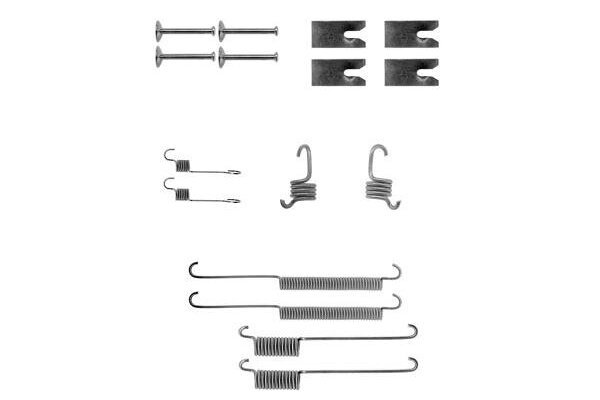 Komplet za obnovu kočionih čeljusti Ford Mondeo 93-00