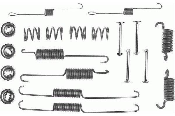 Komplet za obnovu kočionih čeljusti Ford Sierra 82-