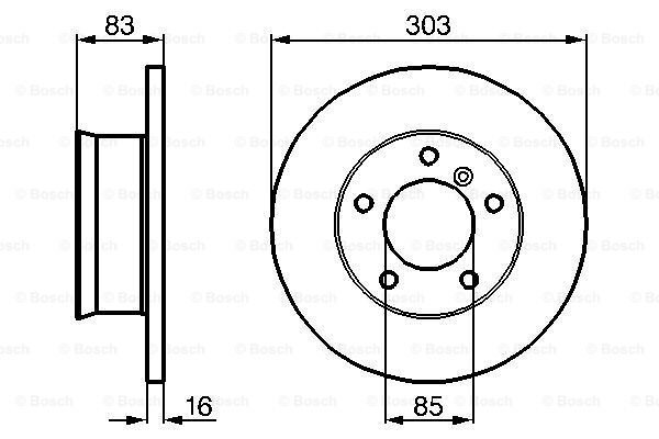 Prednja diskovi kočnica BS0986478189 - Mercedes-Benz Razred G 79-92-