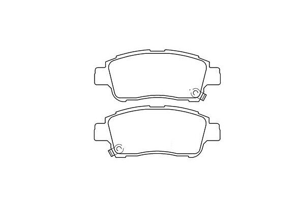 Prednje kočione obloge S70-0172 - Toyota Yaris 99-06