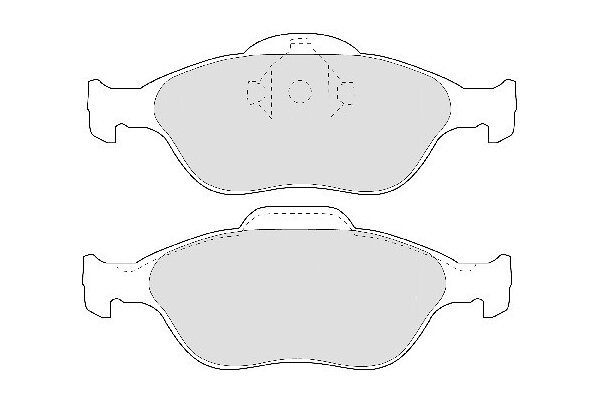 Prednje kočione obloge S70-0190 - Ford Fiesta 95-08