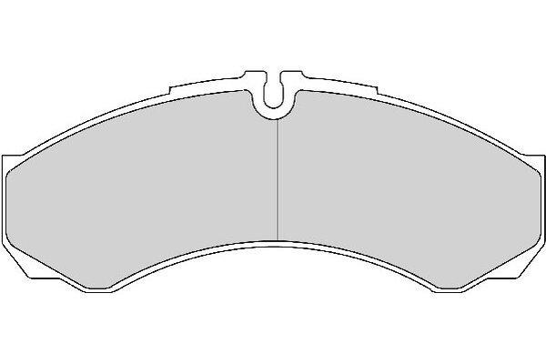 Prednje kočione obloge S70-0200 - Iveco Daily 99-06