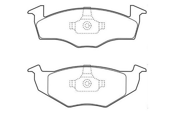 Prednje kočione obloge S70-0294 - Seat, Volkswagen