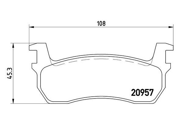 Prednje kočione obloge S70-0326 - Nissan Micra 82-92