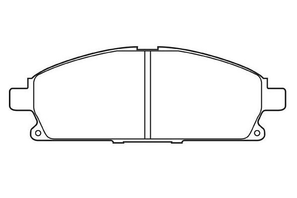 Prednje kočione obloge S70-0340 - Nissan