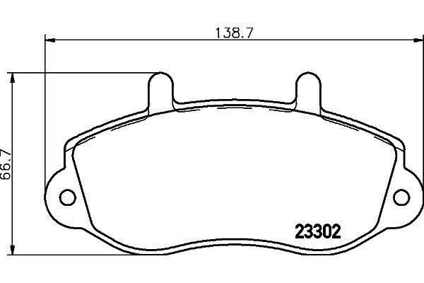 Prednje kočione obloge S70-0377 - Opel, Renault