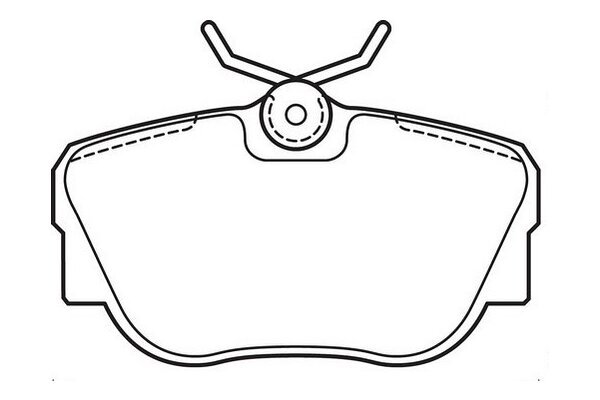 Prednje kočione obloge S70-0394 - BMW Serije 3 82-93