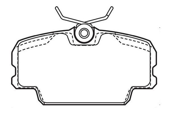 Prednje kočione obloge S70-0408 - BMW Serije 3 (E30) 83-90