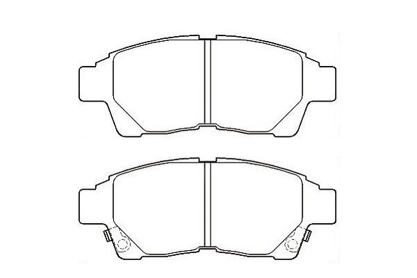 Prednje kočione obloge S70-0415 - Toyota Corolla 97-02