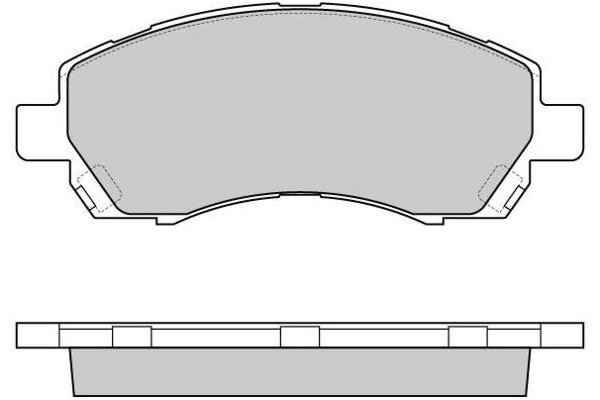 Prednje kočione obloge S70-0424 - Subaru Impreza 92-00