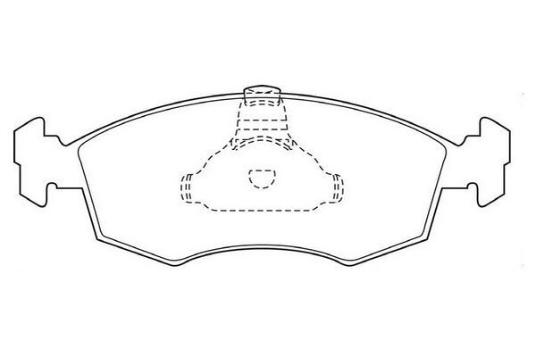 Prednje kočione obloge S70-0449 - Ford Palio 97-06