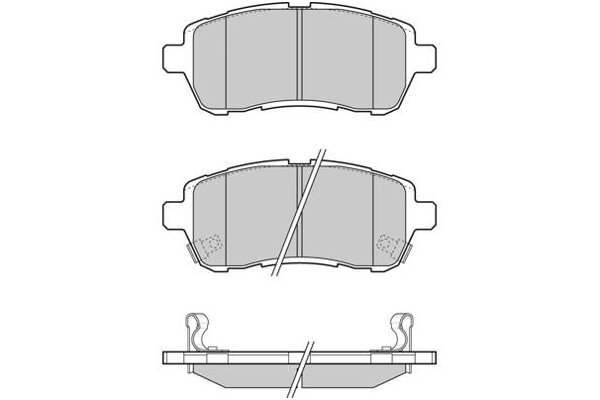 Prednje kočione obloge S70-0493 - Mazda 2 07-14