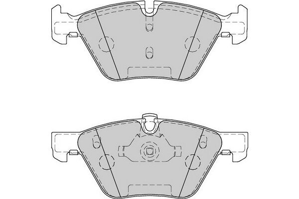 Prednje kočione obloge S70-0592 - BMW