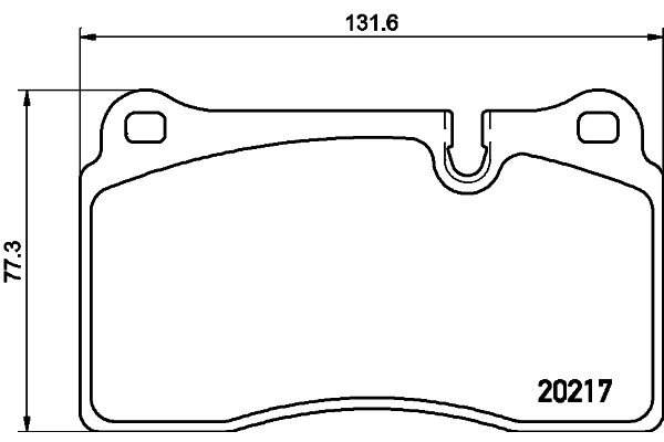Prednje kočione obloge S70-0599 - Land Rover Range Rover 06-13