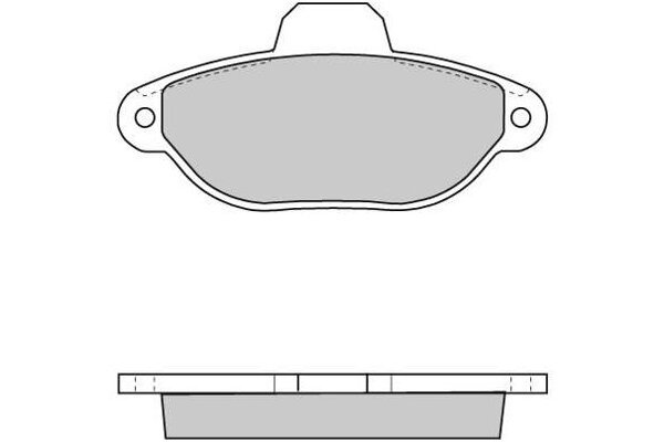 Prednje kočione pakne S70-0050 - Fiat, Lancia