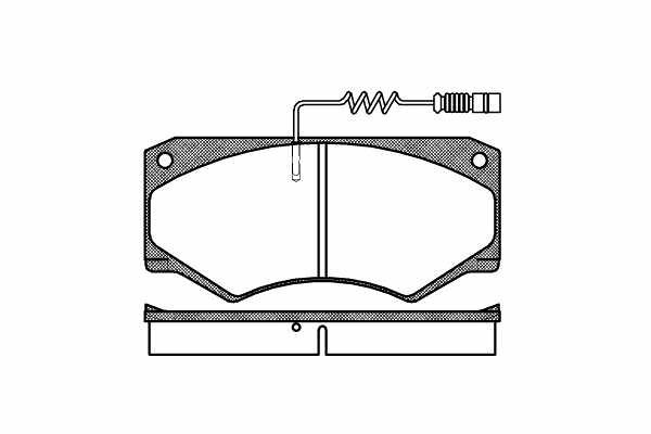 Prednje kočione pakne S70-0148 - Mercedes-Benz, Volkswagen