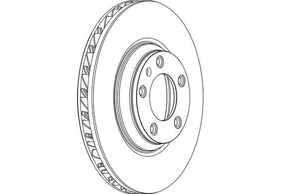 Prednji disk kočnice (desni) Audi Q7 05-15