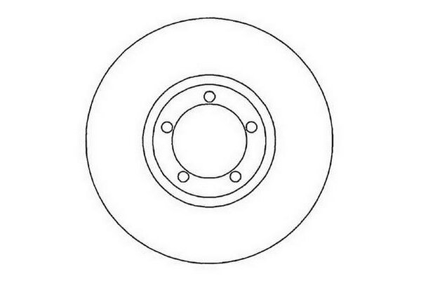 Prednji kočioni diskovi 61901 - Ford
