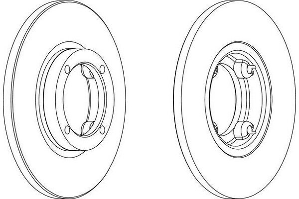 Prednji kočioni diskovi S71-0082 - Chevrolet