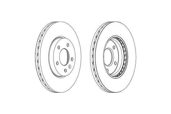 Prednji kočioni diskovi S71-0312 - Opel Mokka 12-