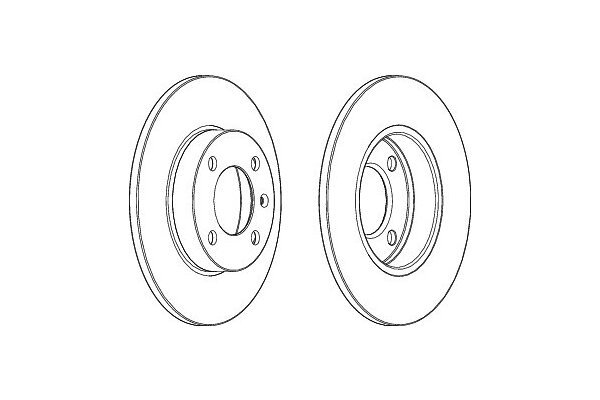Prednji kočioni diskovi S71-2029 - Seat Cordoba 93-02